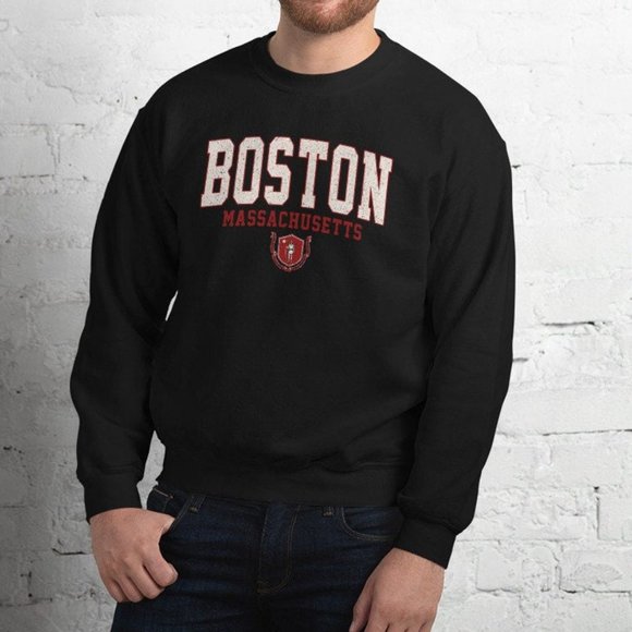 GSWTS | Tops | Vintage Boston College Crew Neck Sweatshirt | Poshmark